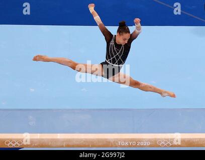 RAZ Lihie of Israel (women's balance beam) during the FIG World Cup ...