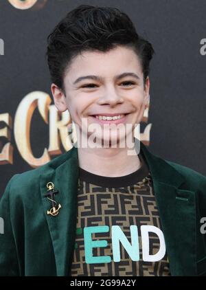Raphael Alejandro arrives at Disney's JUNGLE CRUISE World Premiere held ...