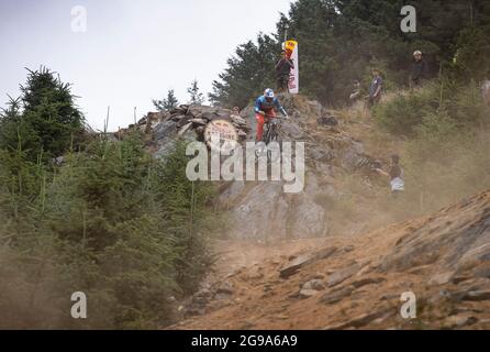EDITORIAL USE ONLY Britain's Kade Edwards participates in the Red Bull ...