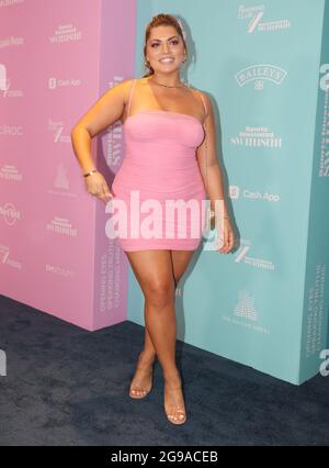 HOLLYWOOD, FLORIDA - JULY 24: Gabriella Halikas attends the Sports ...
