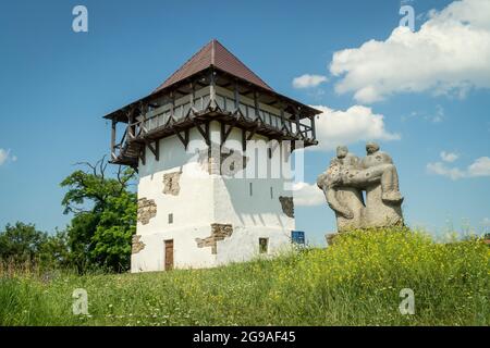 Summer day view of Busha state Historical and Cultural Reserve, located ...