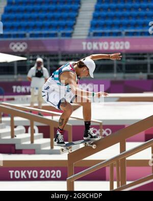 25th July 2021; Ariake Sports Park, Koto City, Tokyo, Japan; Kelvin ...