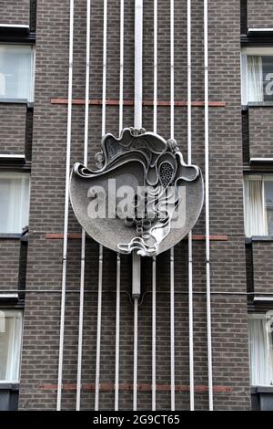 1970s artwork by Richard Coley commissioned for Stakis Hotels Stock ...