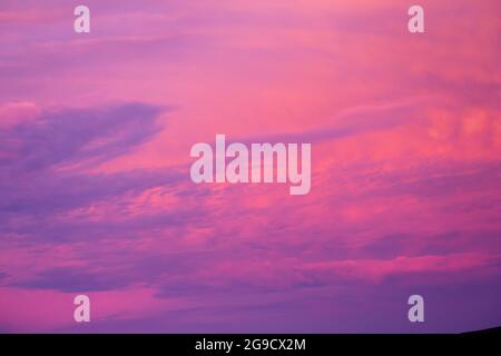 Colorful, fluffy, abstract nature clouds in summer, vertical Stock ...