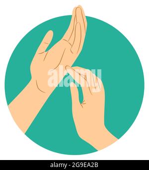 Emotional freedom technique Stock Photo - Alamy