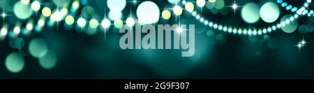 Abstract golden glitter defocused bokeh background. Christmas template ...