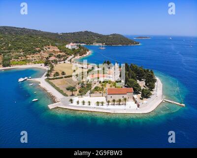 Peninsula of Prirovo in Vis town, Vis island, Croatia Stock Photo - Alamy