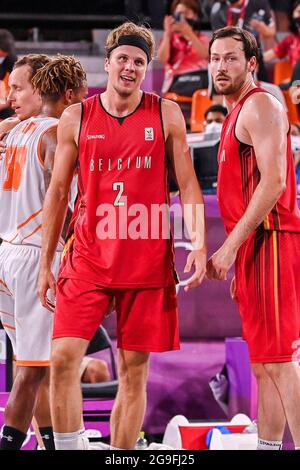 Belgian Thibaut Vervoort, Belgian Thierry Marien and Belgian Nick Celis ...