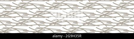 Masculine broken stripe seamless border pattern. Classic retro line ...