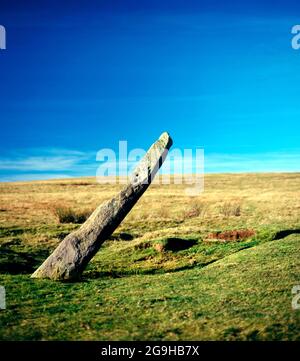 Gelligaer Standing Stone, Early Christian monument, Gelligaer Common ...