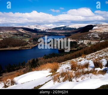 Taf Fechan Reservoirs, Brecon Beacons National Park, Powys, Wales, UK ...