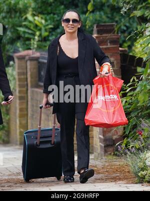 Tara Hanlon, 30, arrives at Isleworth Crown Court, west London, where ...