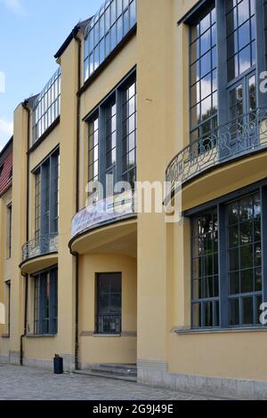 Main building of the Bauhaus University Weimar, former art school, 1911 ...