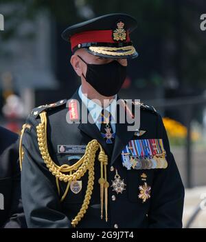 Commander of the Canadian Army Lieutenant-General Michael Wright is ...