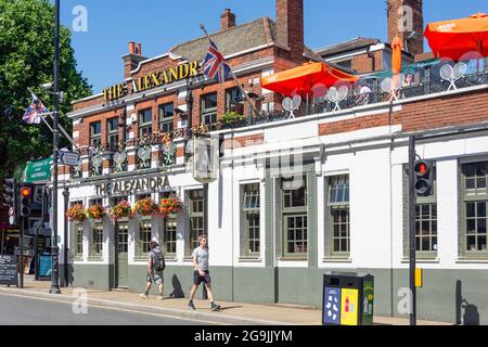 The Alexandra Pub Wimbledon London Stock Photo - Alamy