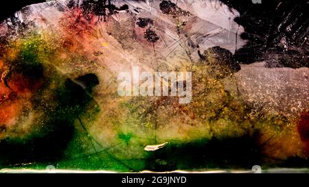 Sequence of ice melting into water Stock Photo - Alamy
