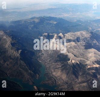 Aerial view of the Mount Giona region in Greece Stock Photo - Alamy