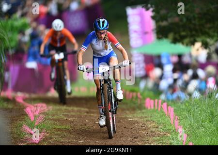French Pauline Ferrand Prevot pictured during the team presentation of ...