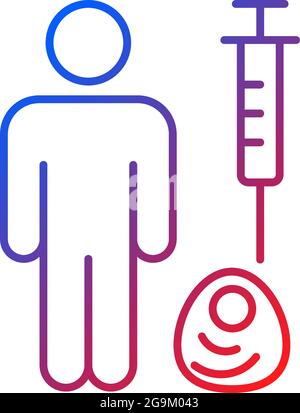 Human cell testing linear icon Stock Vector Image & Art - Alamy