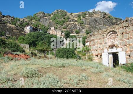 St. Atanas Church, on background the Monastery Holy Archangel Michael ...