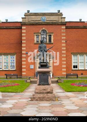 Museum and Art Gallery, Riversley Park, Nuneaton, Warwickshire, England ...