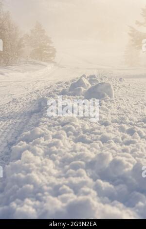 Beautiful view of the Stryn ski area in Norway Stock Photo - Alamy