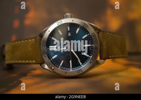 high resolution images of a swiss Alpina Alpiner watch Stock Photo - Alamy