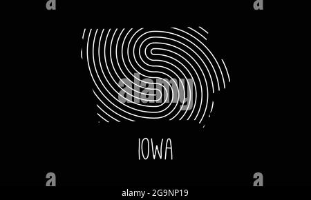 Lowa Map Icon Logo Design Template Stock Vector Image & Art - Alamy