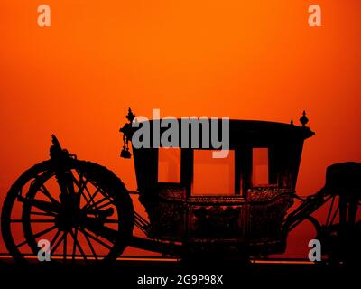 Carriage from 17th century Stock Photo - Alamy