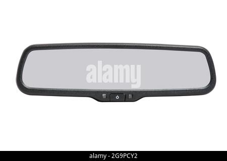 Rear view mirror isolated for creative montage Stock Photo - Alamy