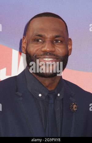 LeBron James 07/12/2021 The World Premiere of “Space Jam: A New Legacy ...