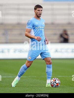 Manchester City's Ruben Dias during the Premier League match at the ...