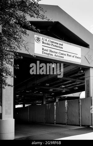 Entrance to the US Customs and Border Protection (CBP), part of the ...