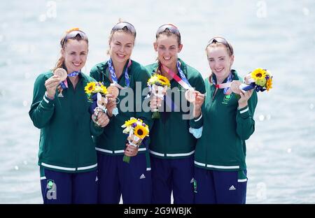 Aifric Keogh, Eimear Lambe, Fiona Murtagh, EMILY Hegarty (IRL), silver ...