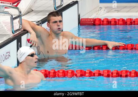 Great Britain's Jacob Whittle in the Men's 100m freestyle at the Tokyo ...