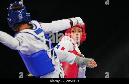 July 27, 2021: Althea Laurin from France and Shuying Zheng from China ...