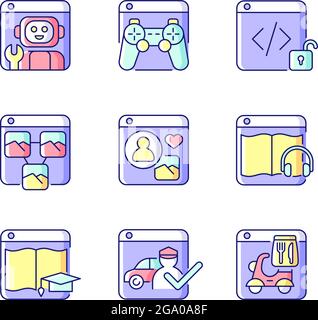 Customer facing concept icon Stock Vector Image & Art - Alamy