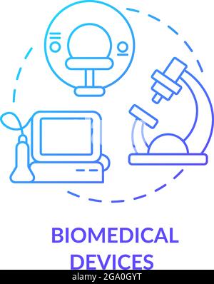 Biomedical devices concept icon Stock Vector Image & Art - Alamy