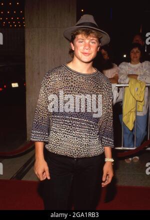 Sean Astin 1987 Credit: Ralph Dominguez/MediaPunch Stock Photo - Alamy