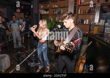 June N Joey perform at George Wayne presents the NYC debut of Juna N ...