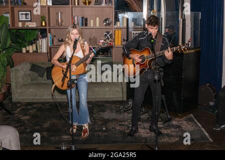 June N Joey perform at George Wayne presents the NYC debut of Juna N ...