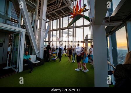 Viewing levels in the Shard Stock Photo - Alamy