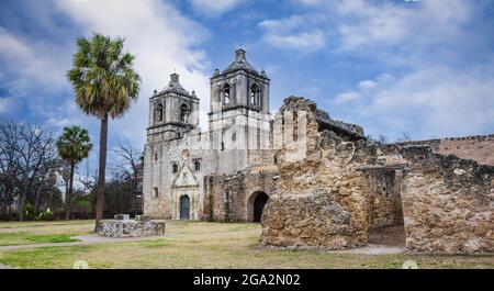 Historic well preserved Mission San Jose de Laguna in Old Laguna ...