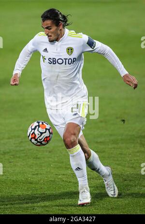 Leeds United's Pascal Struijk in action during the Premier League match ...
