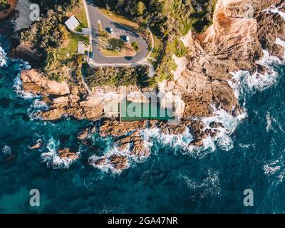 Bermagui Blue Pool, NSW, Australia Stock Photo - Alamy
