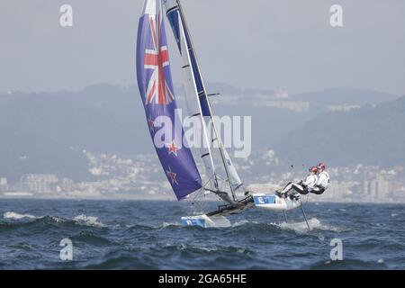 WILKINSON, DAWSON (NZL), JULY 28, 2021 - Sailing : Mixed Mutihull ...