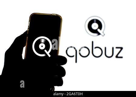 July 26, 2021, Barcelona, Catalonia, Spain: In this photo illustration ...