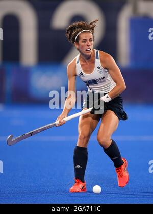 Great Britain's Anna Toman in action during the Women's FIH Hockey Pro ...