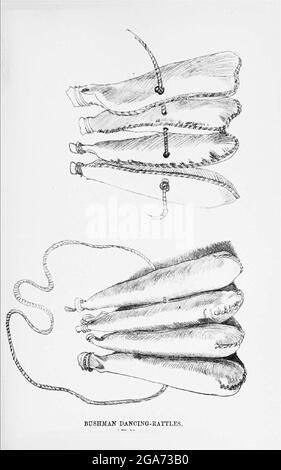 San Bushman Dancing village in night Botswana Stock Photo - Alamy