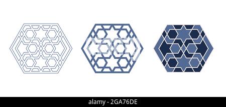 Islamic geometric mosaic for decorate Ramadan card Stock Vector Image ...